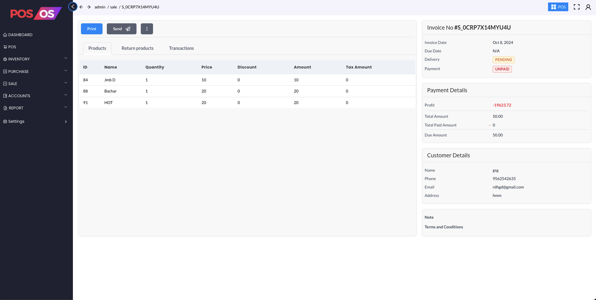POS - POS Software with ERP by OmegaSolutionLLC | CodeCanyon